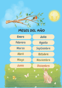 meses del año en español